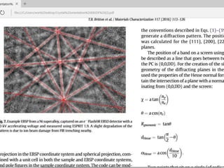 Presentation EBSD.pptx | Geology | Science