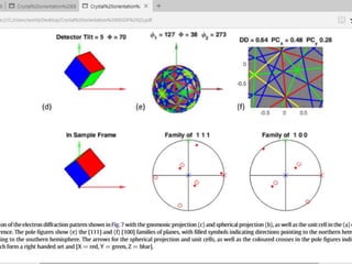 Presentation EBSD.pptx | Geology | Science