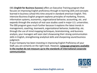 Presentation ebs english | PPT