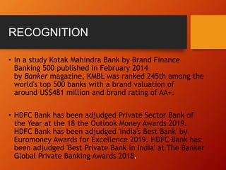Hdfc presentation.pptx | Business Banking & Finance | Business