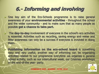 The Ecoschool Programme at IES ADO | PPT
