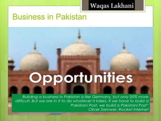 Why Pakistan is the best Country for eCommerce Business? | PPTX