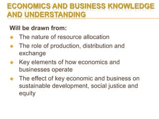 Australian Curriculum: Economics & Business | PPTX | Secondary ...