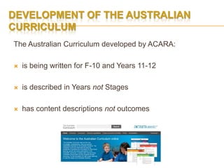 Australian Curriculum: Economics & Business | PPTX