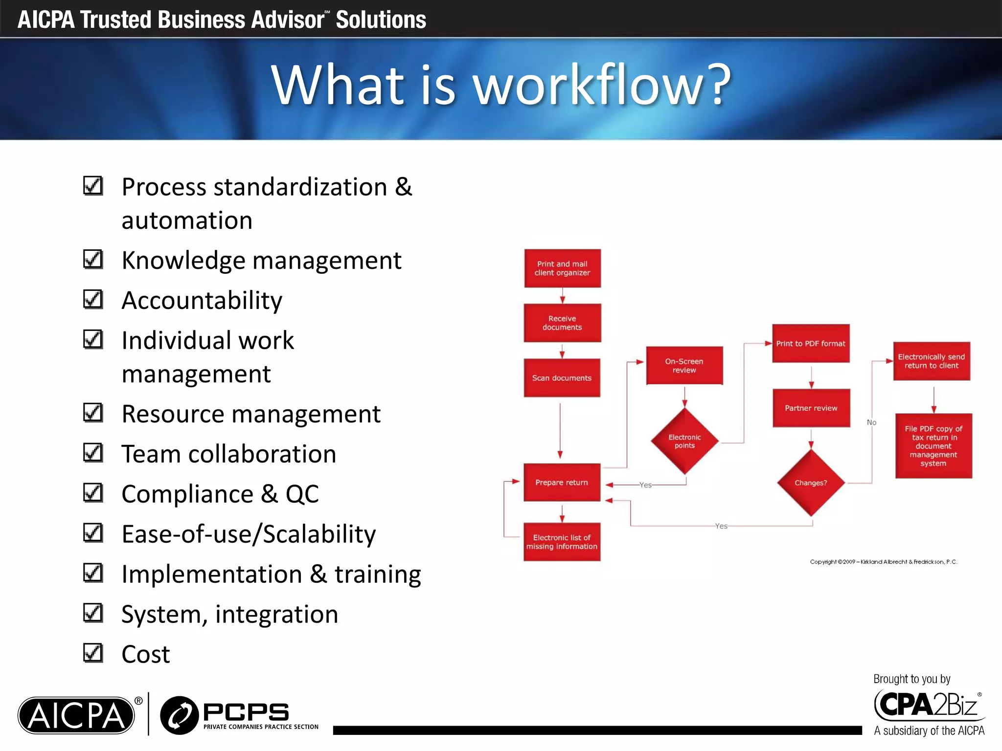 eCPAn presentation of Outsourcing & XCM workflow