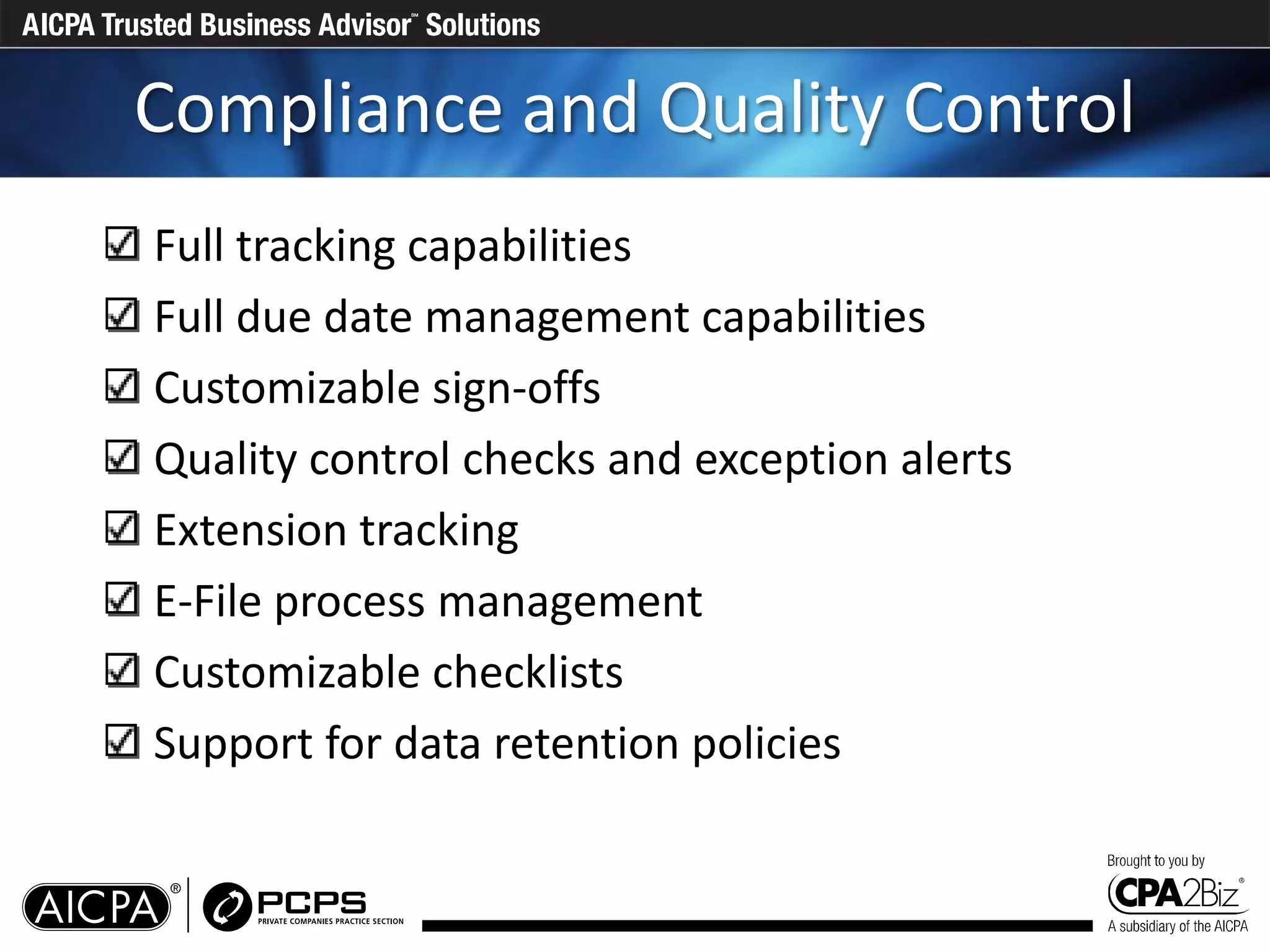 eCPAn presentation of Outsourcing & XCM workflow