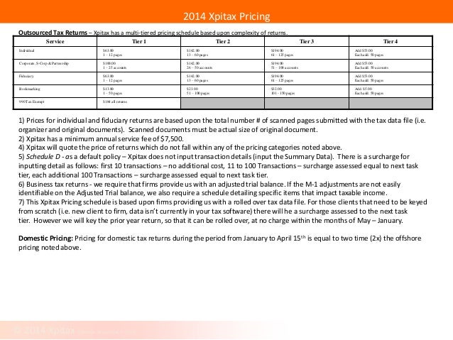 eCPAn presentation of Outsourcing & XCM workflow