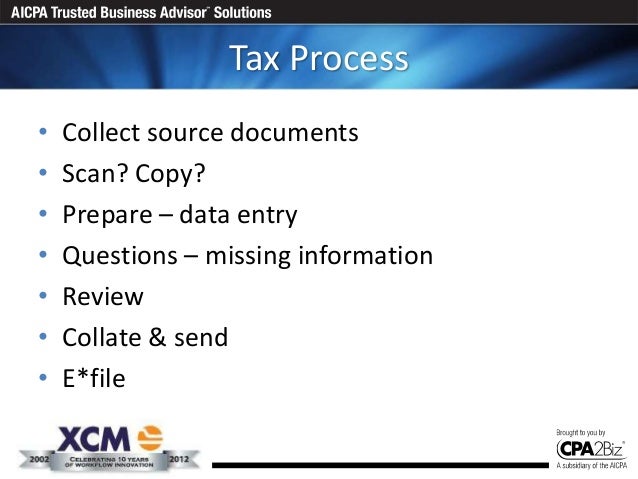 eCPAn presentation of Outsourcing & XCM workflow