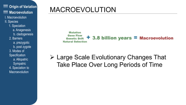Ecology-Macroevolution | PPT