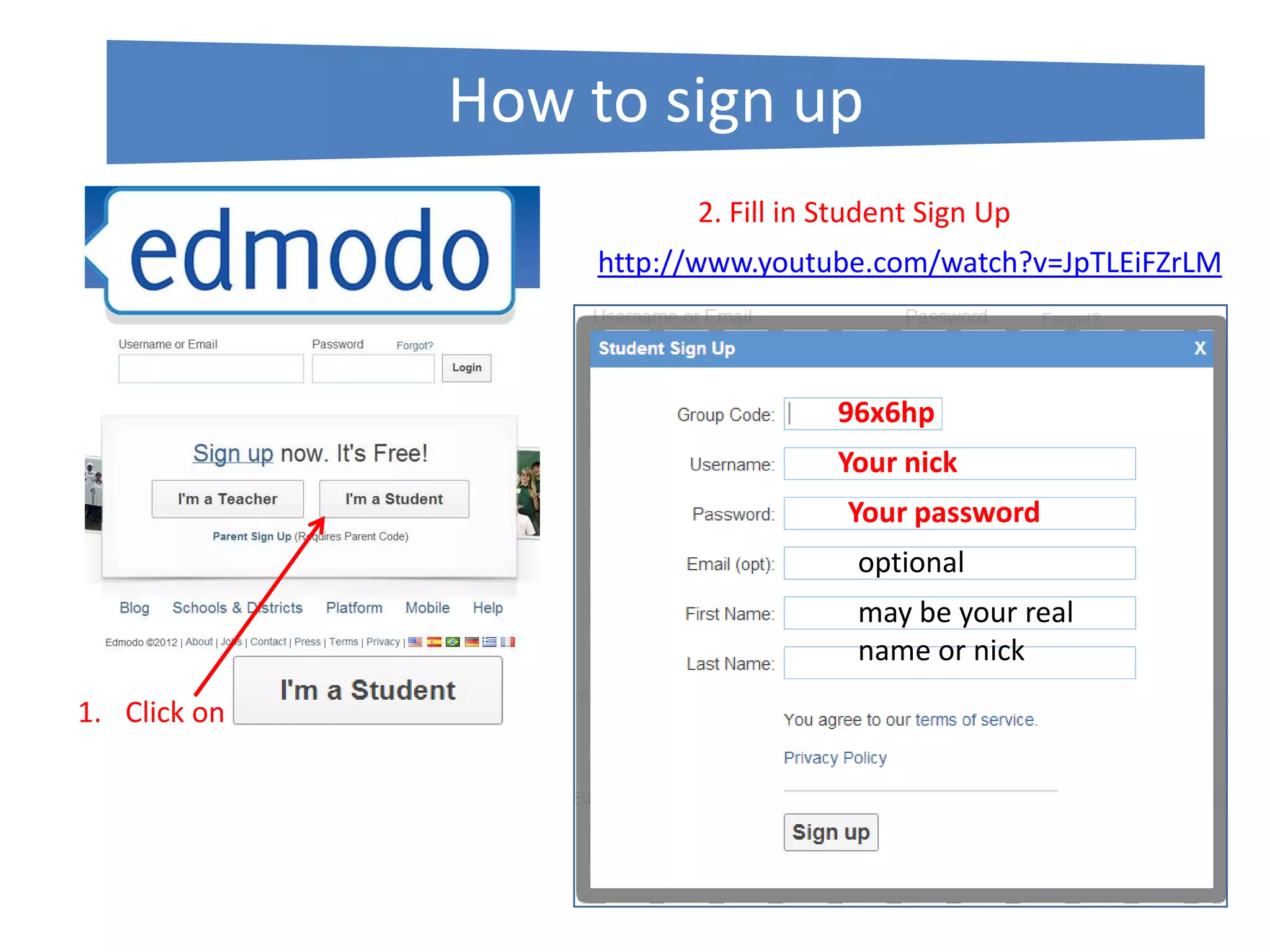 Edmodo Presentation for students | PPT