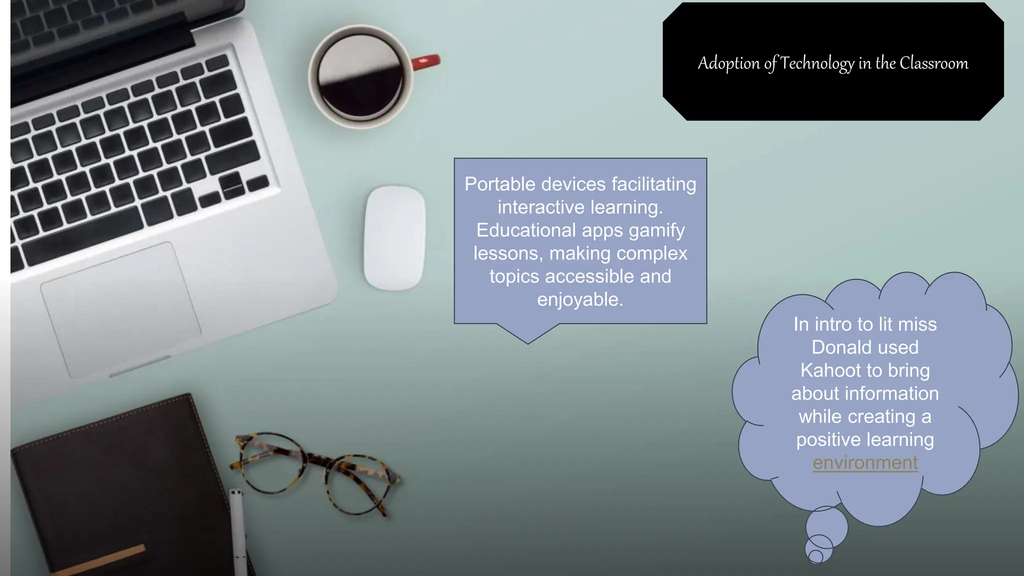 education technology integration of technology in the classroom | PPTX