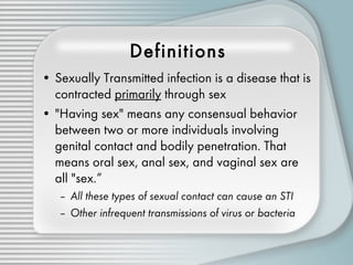 Sexually Transmitted Diseases | PPT