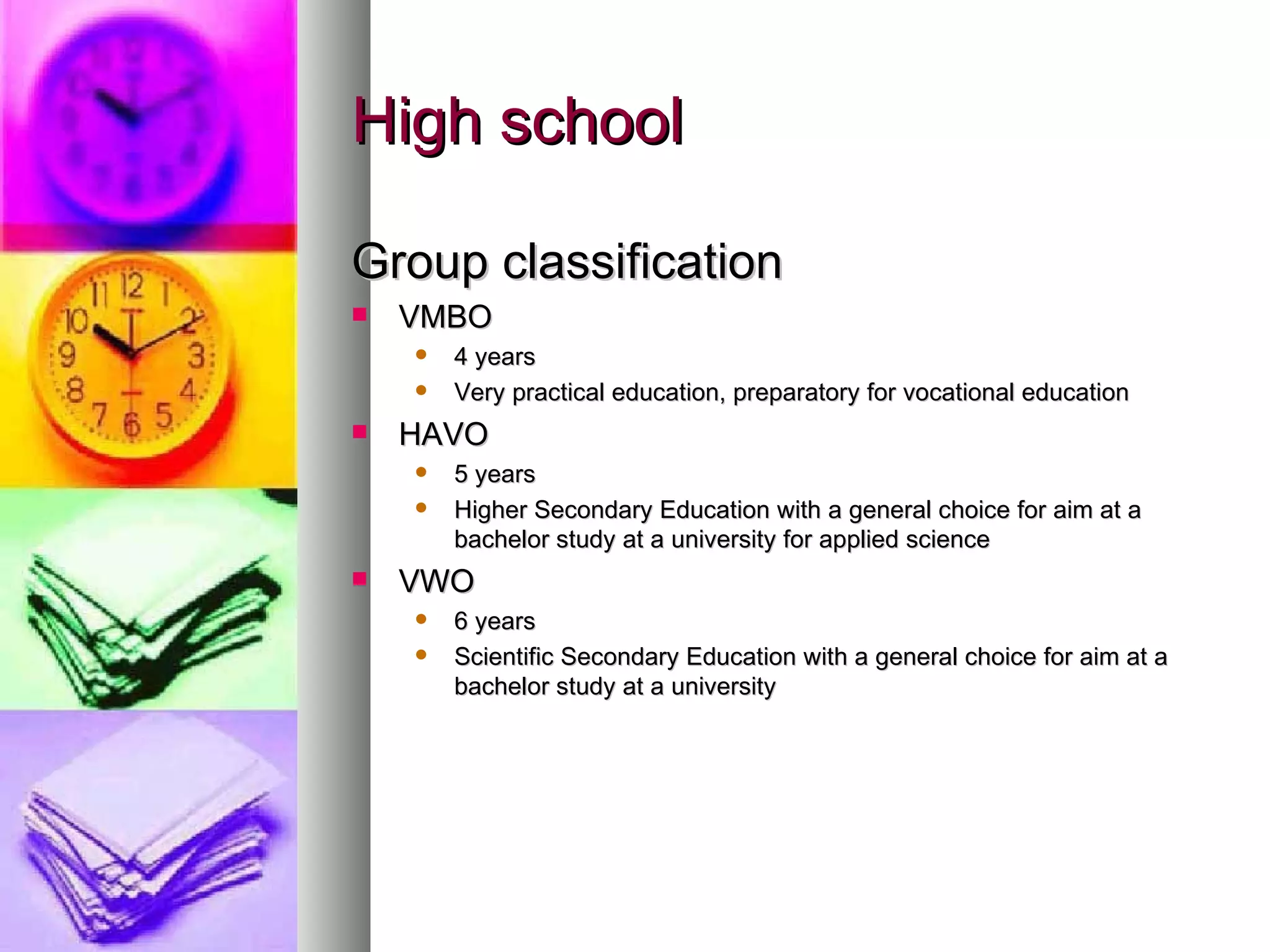 Educational System in The Netherlands | PPT