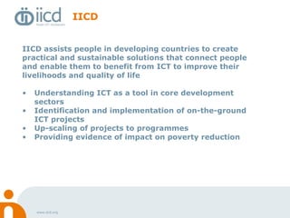 IICD Presentation | PPT
