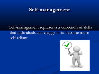 Self Management Interventions | PPT