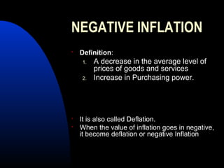 Inflation | PPT