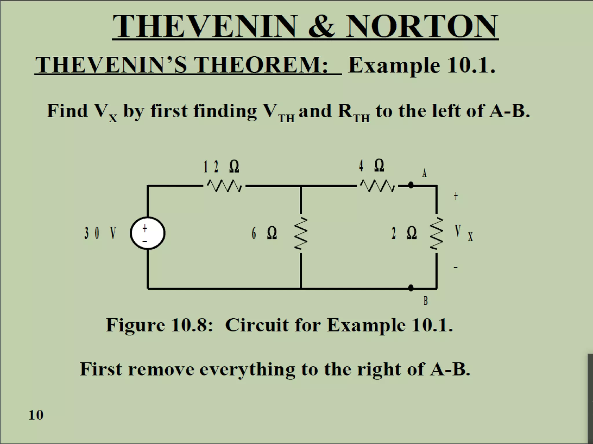thevenin theorem and norton theorem | PPTX