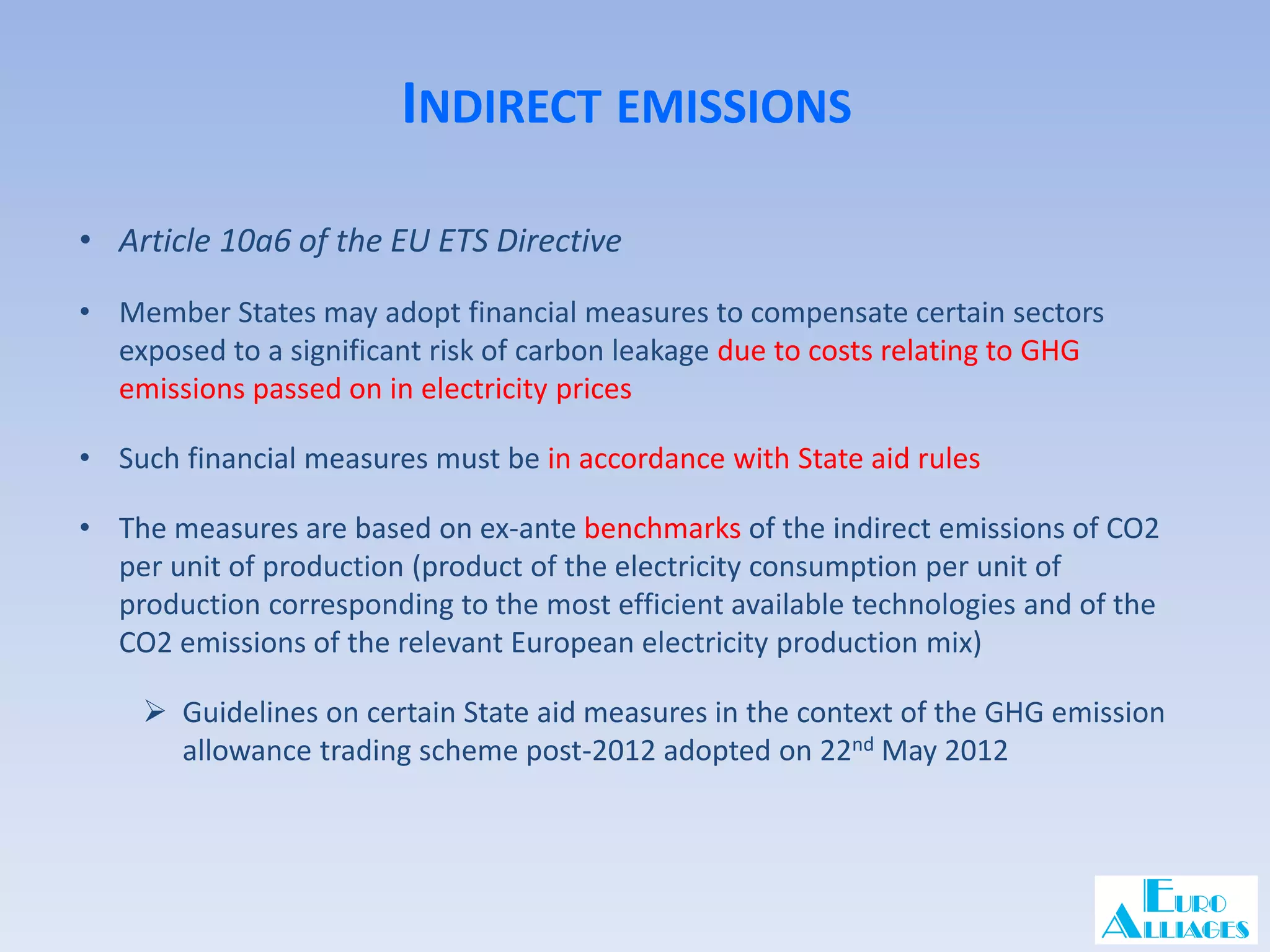 Introduction to the EU Emission Trading System | PDF
