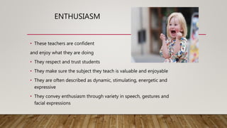 Attributes of effective teachers: Personality and knowledge | PPTX