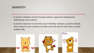 Attributes of effective teachers: Personality and knowledge | PPTX
