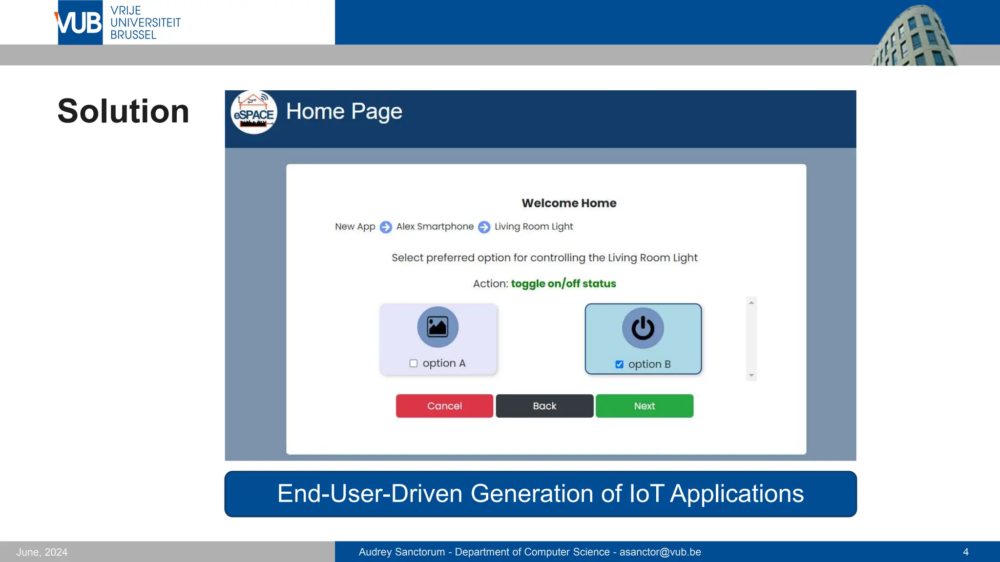 Towards End-User-Driven Generation of IoT Applications (EICS2024) | PPT