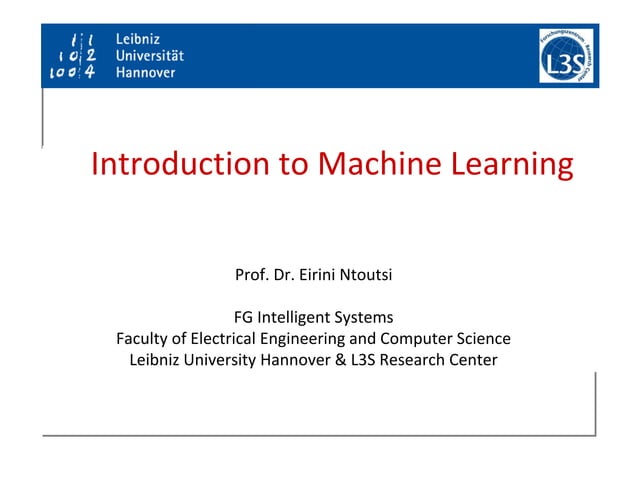 A Machine Learning Primer, | PPT