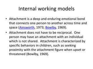 Attachment Theory and Parenting | PPTX