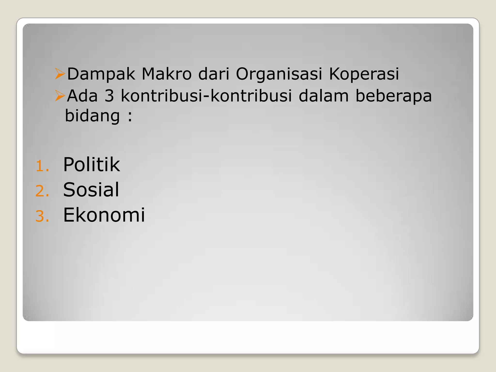 Presentation ekonomi koperasi | PPT