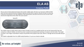 Presentation of ELA AS | PPTX