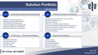Presentation of ELA AS | PPTX