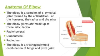 Elbow radiographic presentation Presentation elbow.pptx