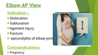 Elbow radiographic presentation Presentation elbow.pptx
