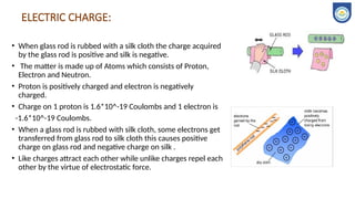 Basics of Electricity - Voltage, Current | PPTX