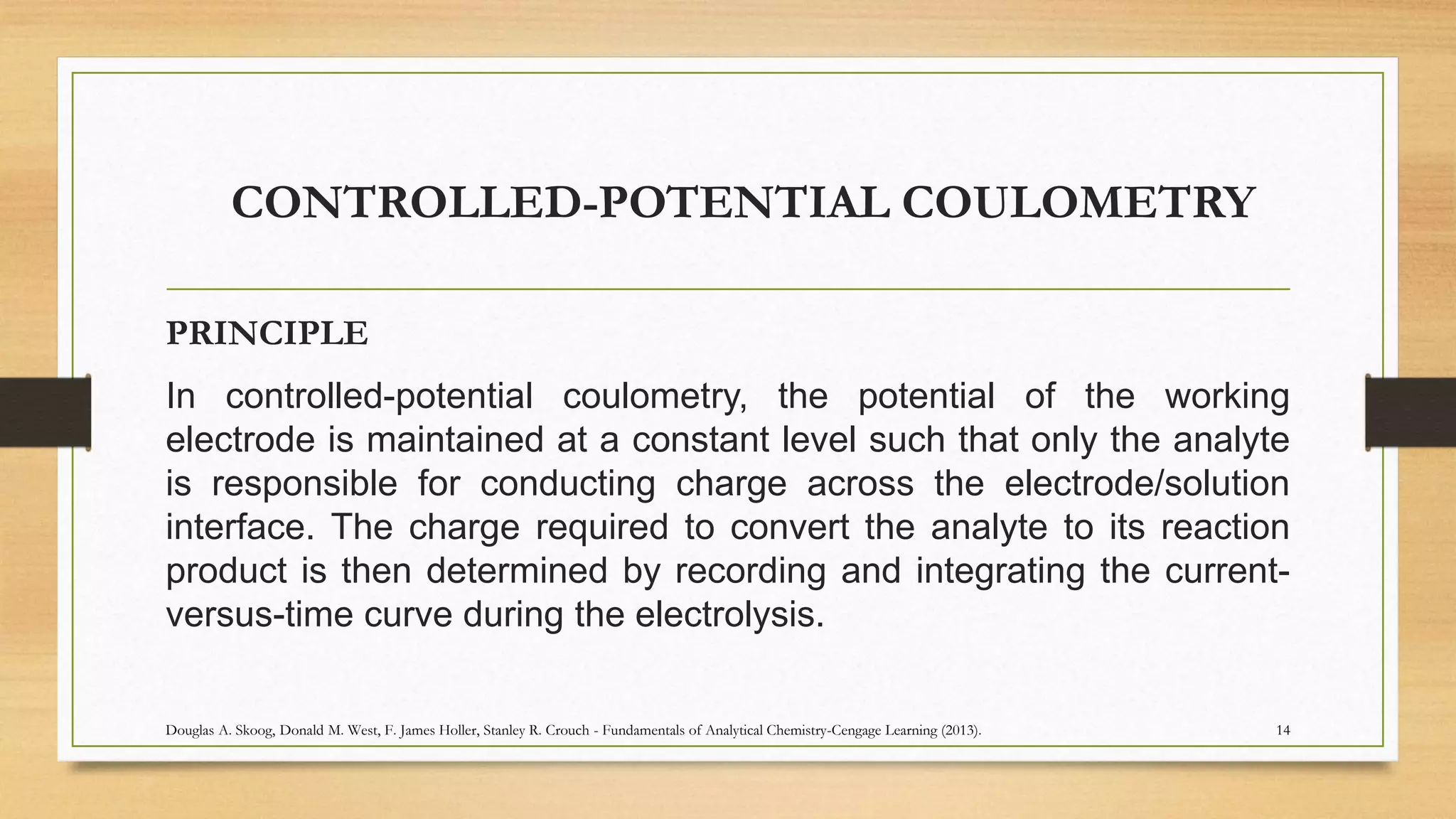 Presentation electroanalytical | PPTX