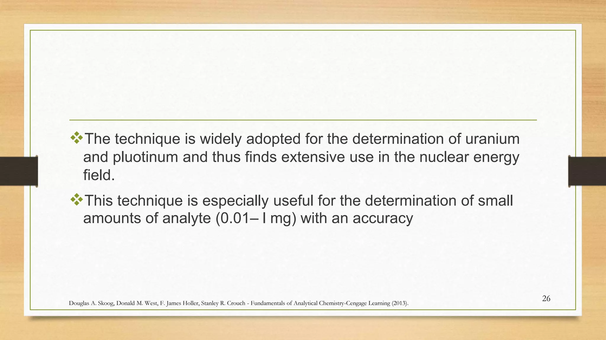 Presentation electroanalytical | PPTX