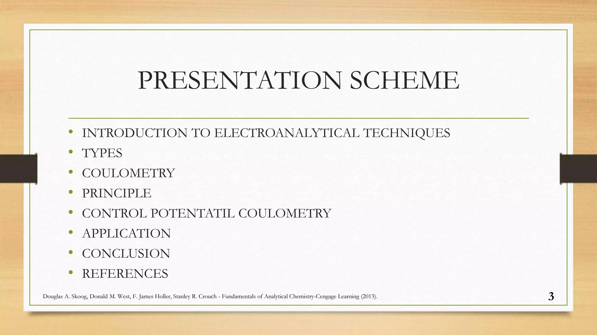 Presentation electroanalytical | PPTX