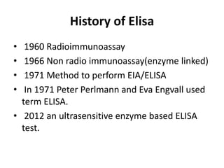 Presentation elisa ppt | PPT