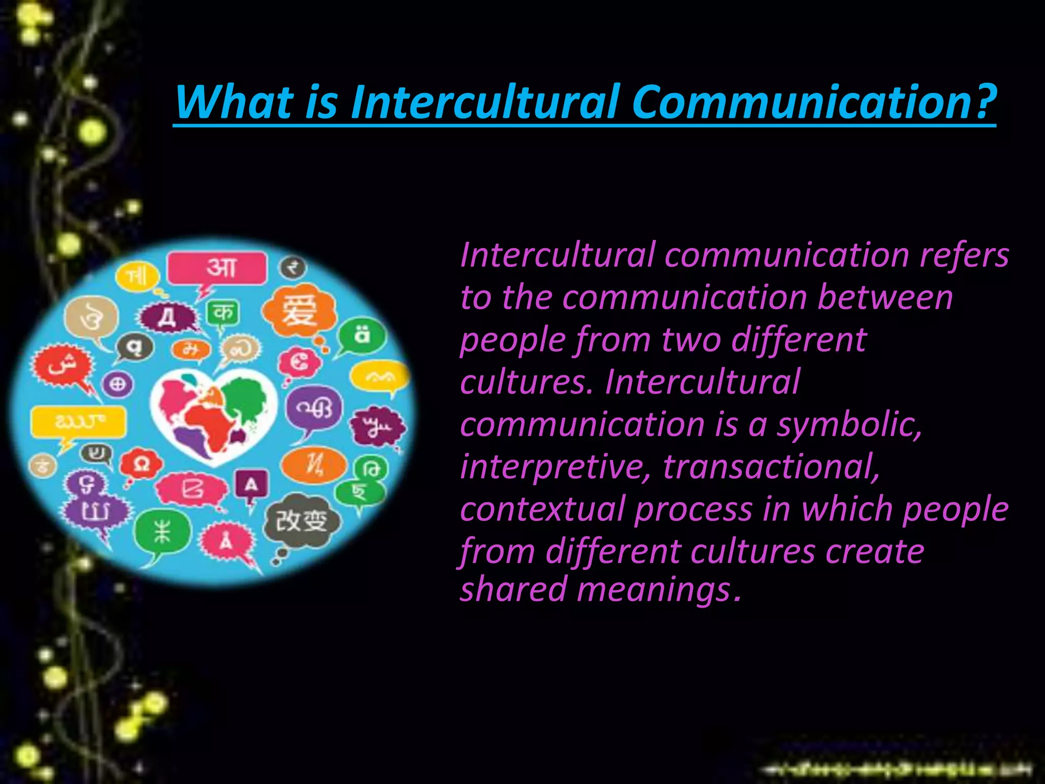 Intercultural Communication | PPT
