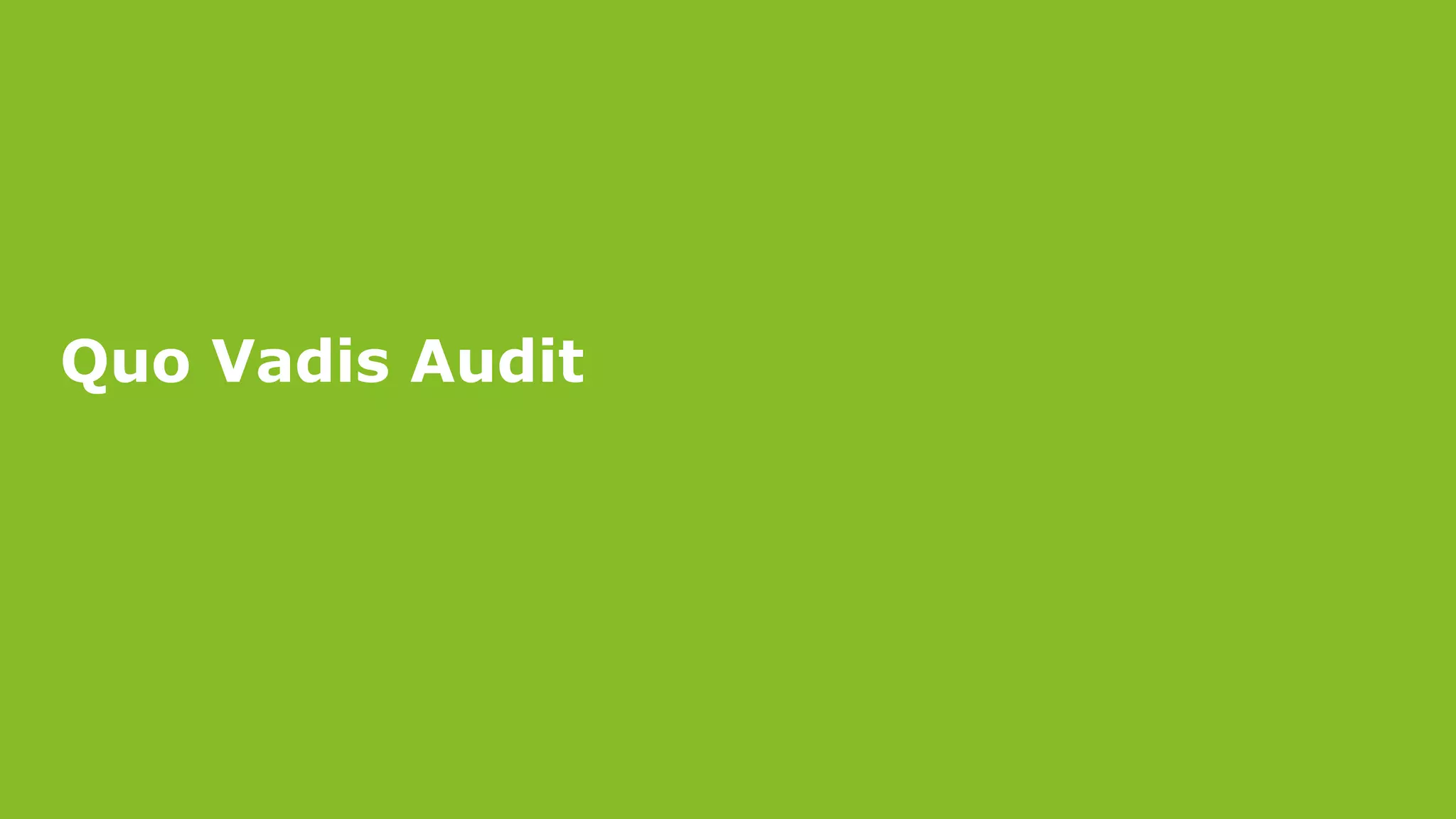 Value adding services by Audit professionals | PPT