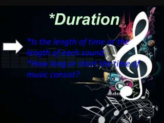 Elements of Music | PPT