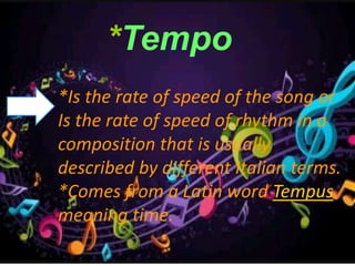 Elements of Music | PPT