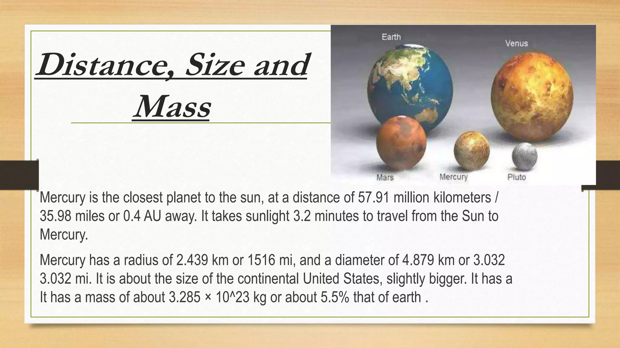 Mercury presentation slideshare / powerpoint presentation/ | PPTX