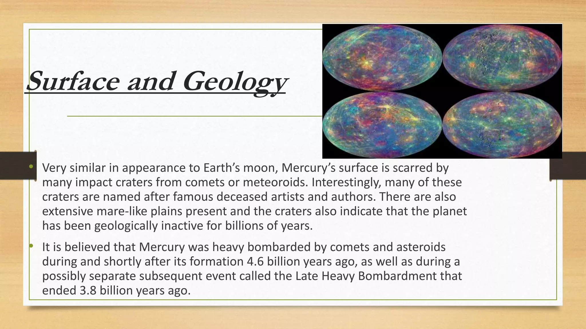 Mercury presentation slideshare / powerpoint presentation/ | PPTX