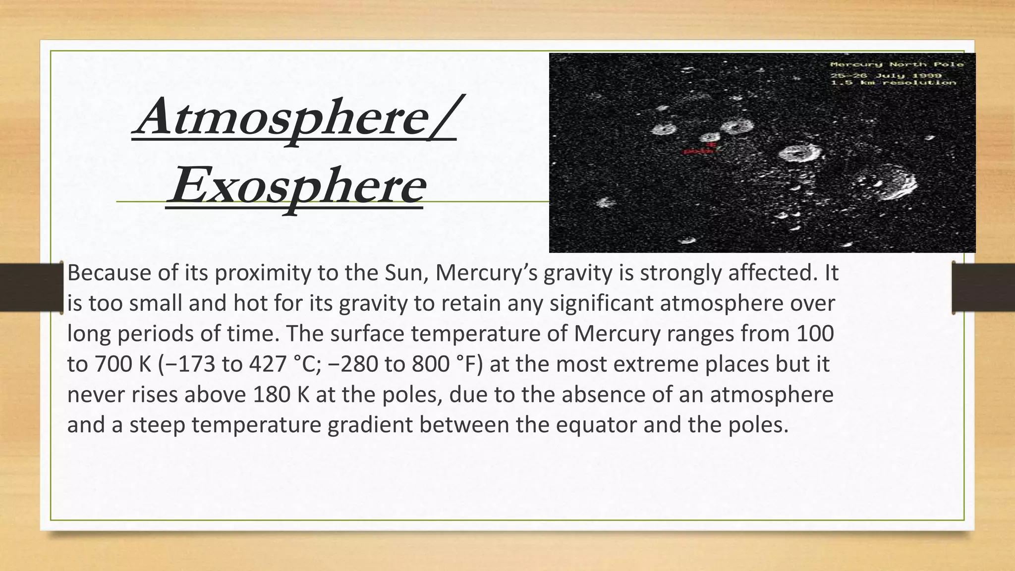 Mercury Presentation Slideshare Powerpoint Presentation Pptx