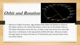 Mercury presentation slideshare / powerpoint presentation/ | PPTX