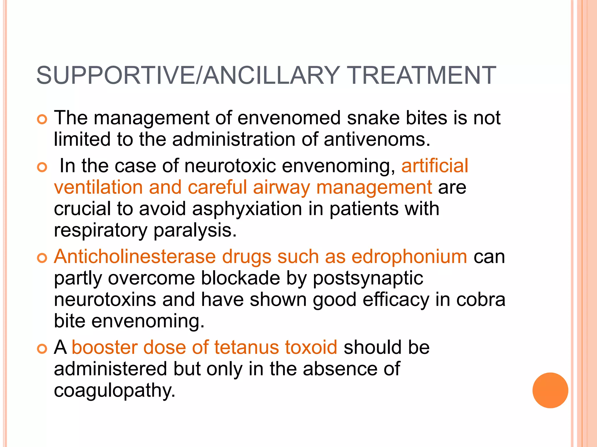Bites and Stings emergency medicine | PPTX