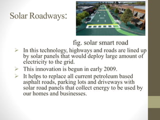 Emerging trends in Renewable Energy Sources | PPTX