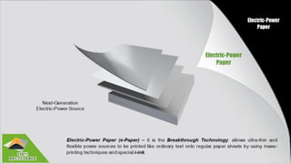 Electric-Power Paper | PPT