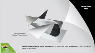 Electric-Power Paper | PPT