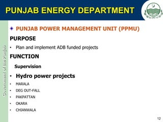 Punjab energy department | PPTX